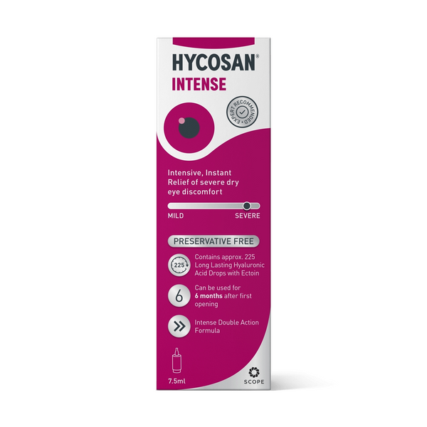 Hycosan Intense | Eye Drops for Severe Dry Eye & Inflammation - The ...